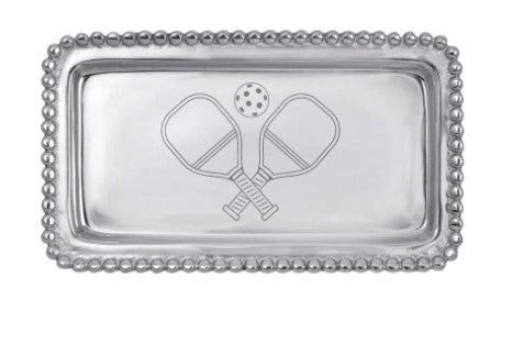 Pickleball Beaded Tray