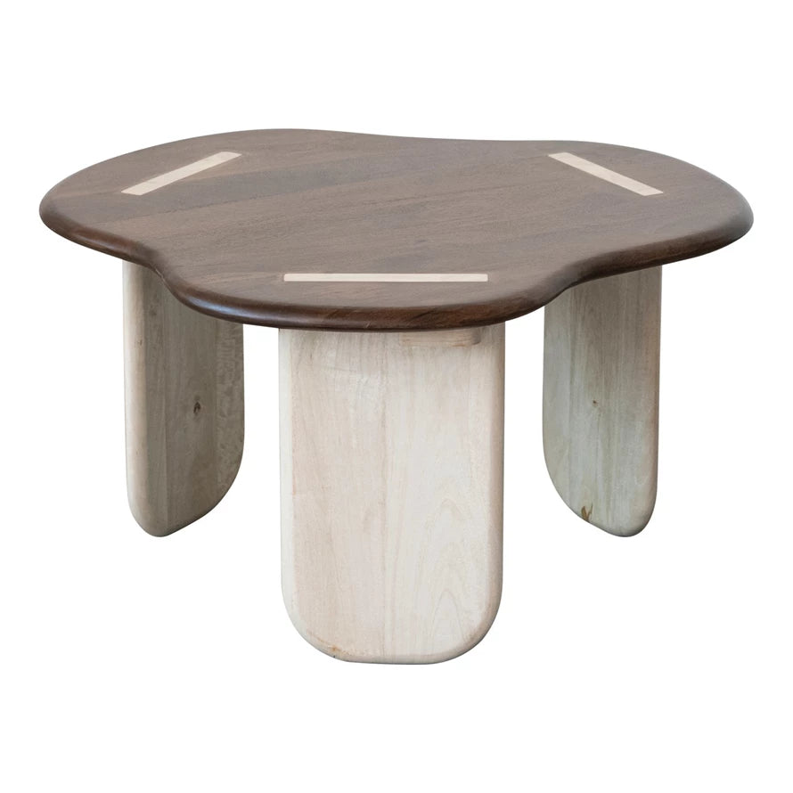 Organic Shaped Table, Walnut
