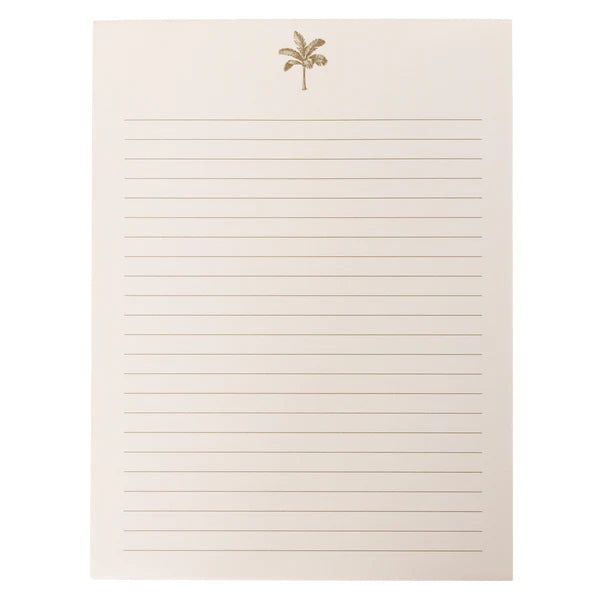 Palm Tree Large Notepad