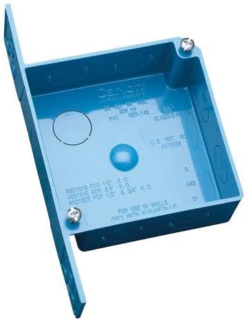 Blue 4" Box 1/2" - 3/4" KO