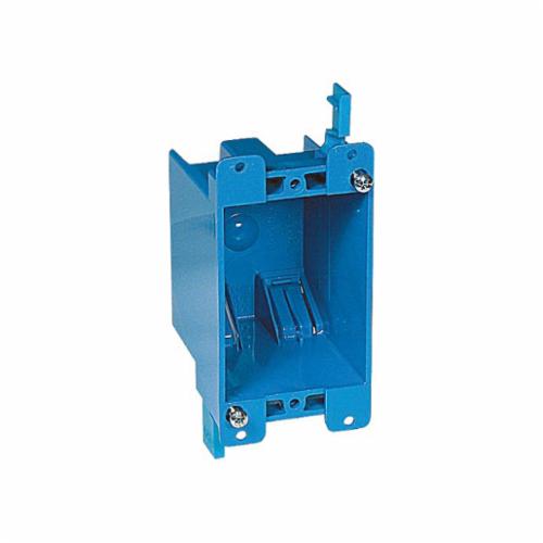 Blue Single Gang Old Work Box