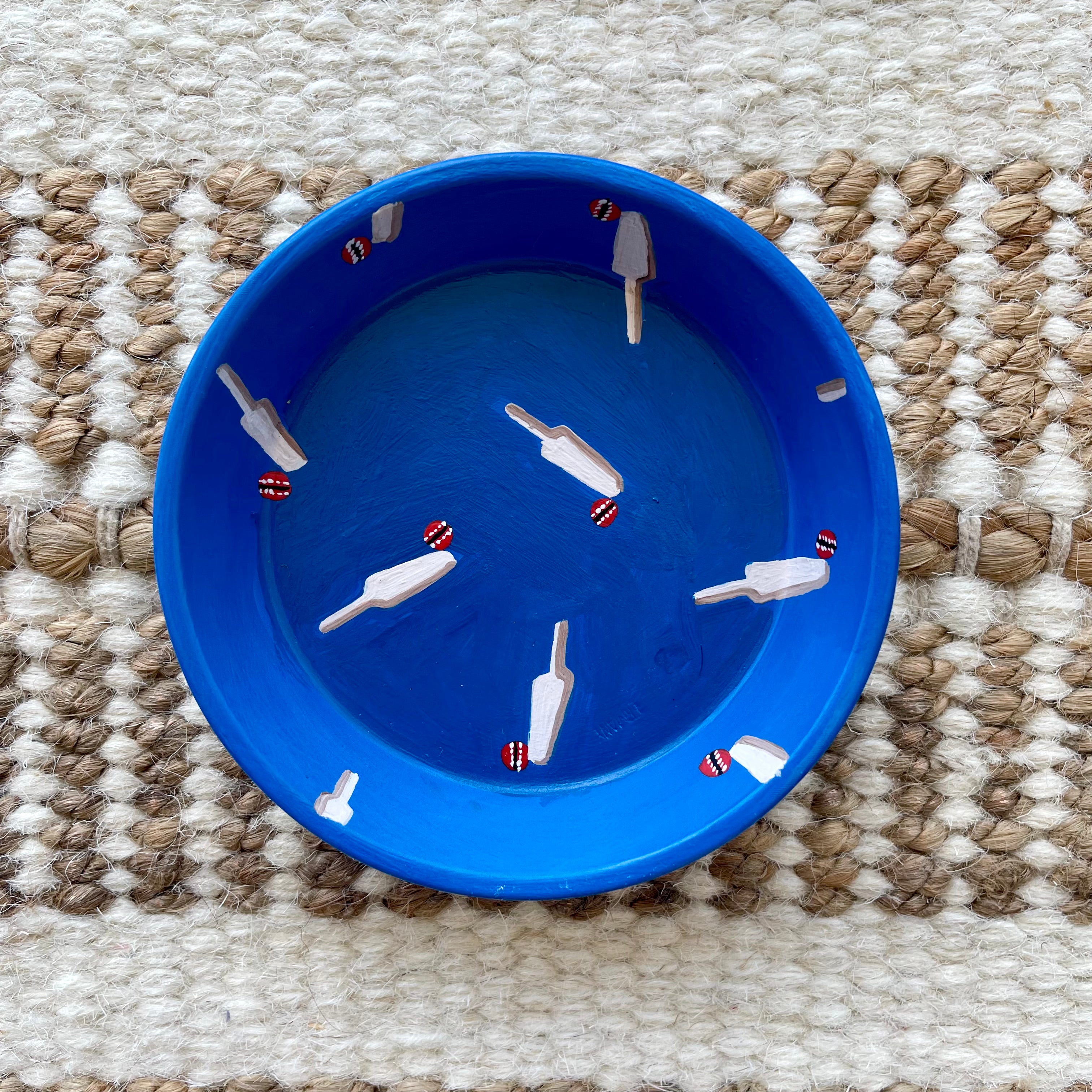 4" Plate - Cricket