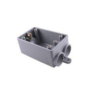 3/4" FSCC Box - 2 & 1 Hole