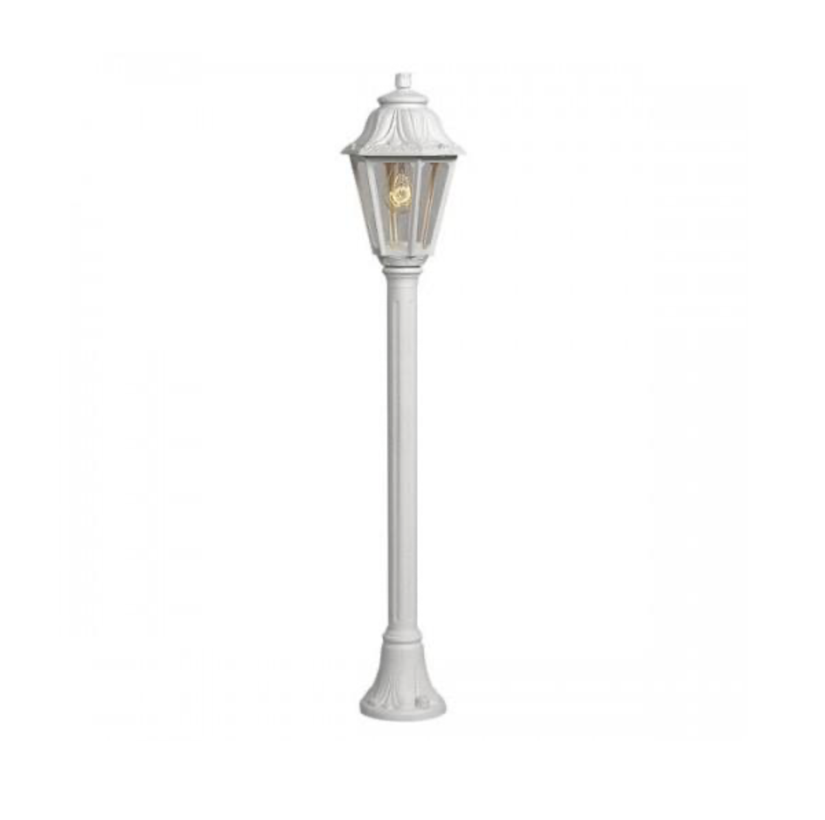 Mizar/Anna LED w/ Post - White